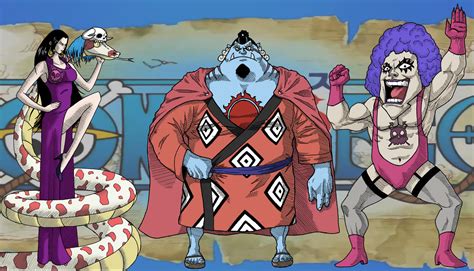 Boa Hancock Jinbe And Ivankov By Tomastocornal On Deviantart