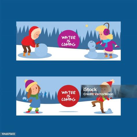 크리스마스 아이 겨울 게임 스케이트 스키 썰매 소녀 드레스 크리스마스 트리 소년 고 여자 눈 남자 어린이 눈덩이 재생 합니다 새 해 겨울 휴일 배경 만화 거리에 대한 스톡