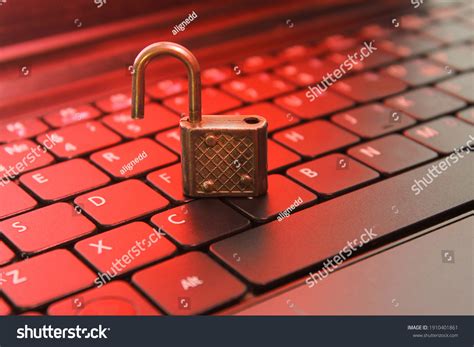 Hack Keyboard Red Over Royalty Free Licensable Stock Photos Shutterstock
