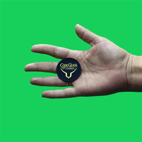 Code Geass Symbol Patch Power Of Kings Embroidered Iron On Patch