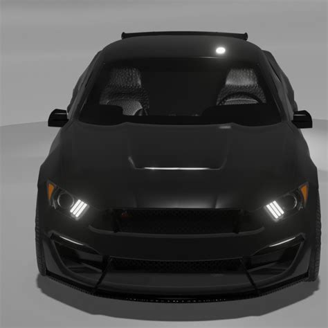 Black Ford Shelby Mustang Gt350 2021 3d Model 3d Model Myminifactory