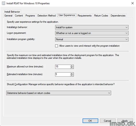 Deploy Rsat Remote Server Administration Tools For Windows 10 V20h2 Using Configmgr And