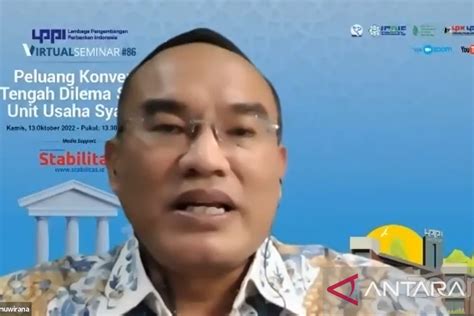 Lppi Sebut Masih Banyak Unit Usaha Syariah Yang Belum Siap Spin Off Antara News