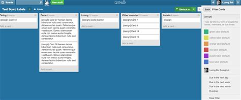 Text Labels In Trello L