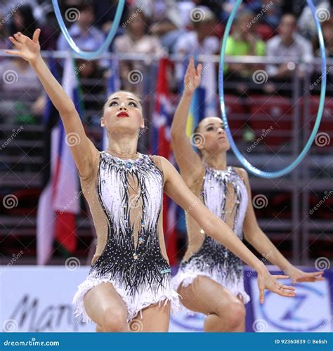 Team Russia Rhythmic Gymnastics Editorial Stock Image Image Of Team Goal 92360839