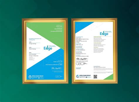 Vtrust Tower Was Awarded The Edge Excellence In Design For Greater Efficiencies Certificate