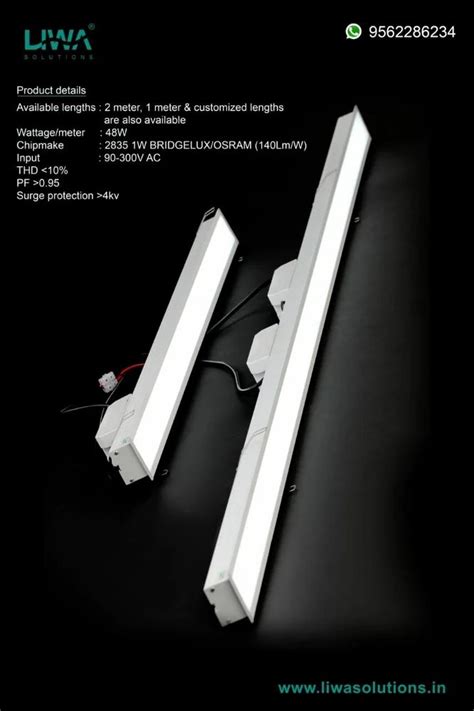 80w Flat Top 96w Led Linear Canopy Light At ₹ 6000piece In Puthukkad