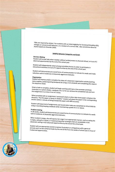 Behavior Intervention Plan Template Tools To Make A Difference