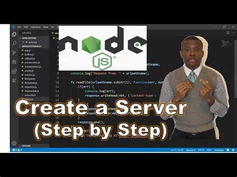 How To Create A Server In Node Js Step By Step YouTube