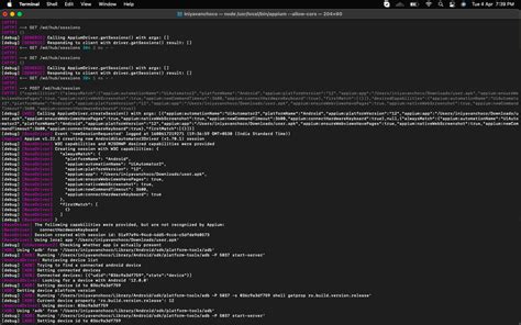 Could Not Connect To Server To Appium Server Issuesbugs Appium Discuss