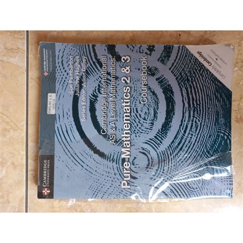 Jual Cambridge Igcse As And A Level Pure Mathematics 2 And 3 Coursebook