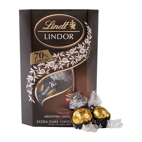 Lindt Lindor Extra Dark Chocolate Truffles 200 G Za