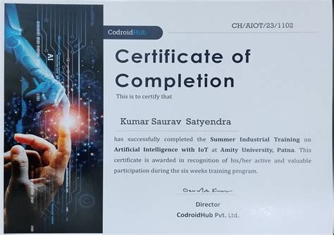 Saurav Kumar On Linkedin Artificialintelligence Iot Summertraining