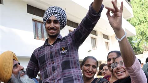 PSEB Th Th Result Ekampreet Singh Tops Class Harnoorpreet Kaur Class Both Score