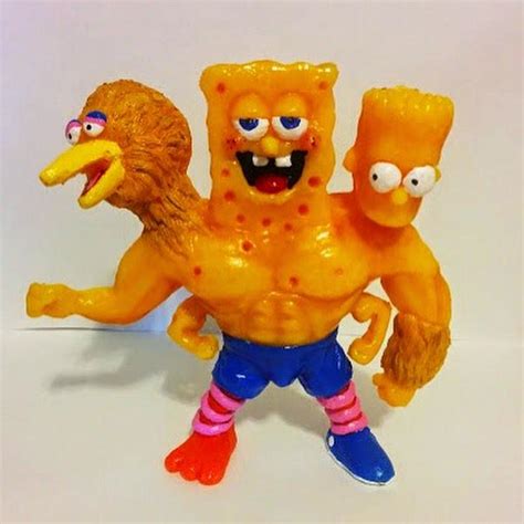 Weird Ass Spongebob Bart And Big Bird Mutation By Mandraketoast On Deviantart