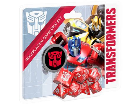 Transformers Roleplaying Game Dice Set