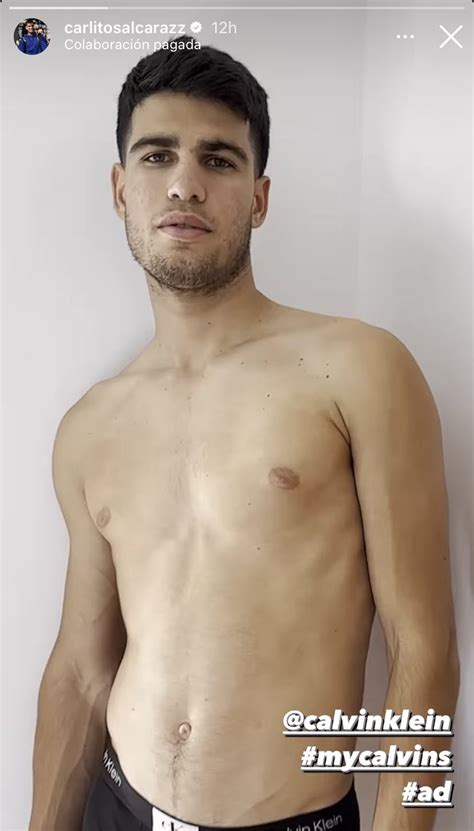 Las Fotos De Carlos Alcaraz Como Reclamo Publicitario De Calvin Klein