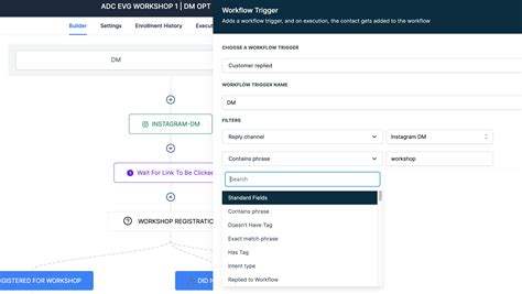 Workflow Chat Bot Like Manychat Automations Highlevel