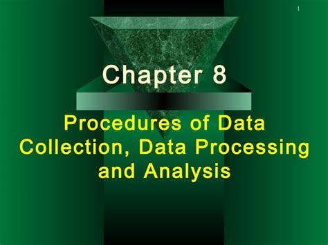 Chapter 8 Procedure Of Data Collection Ppt