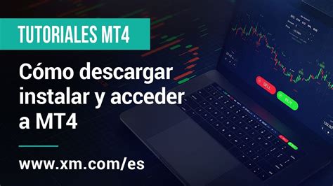 xm tutoriales mt4 cómo descargar instalar y acceder a mt4