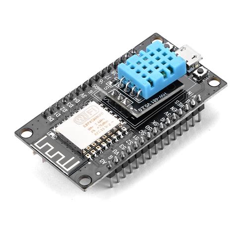 ESP F ESP Nodemcu Development Board Module CH Onboard Integrated DHT Temperature And