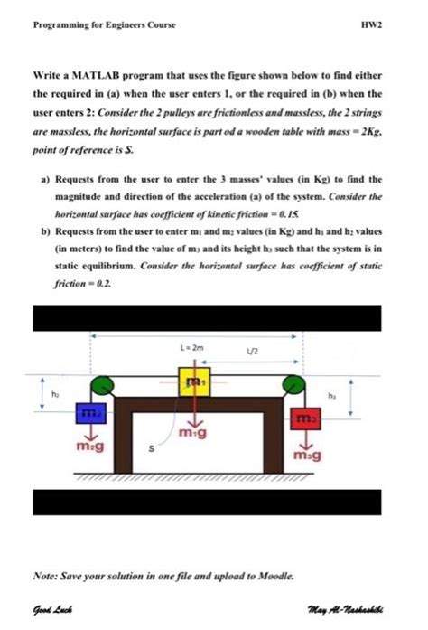 solved programming for engineers course hw2 write a matlab
