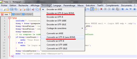 Encodage D Un Fichier PHP Par Wxcqsd Page OpenClassrooms