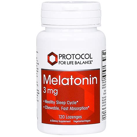 Buy Melatonin 3mg 120 Lozenges Online In Canada Spectrum Supplements