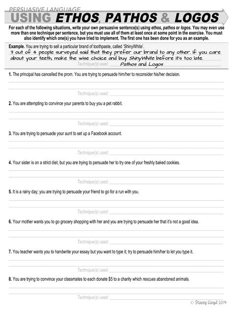 Ethos Pathos Logos Worksheets 15 Worksheets Library Worksheets