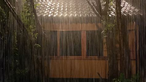Sleep Instantly In 10 Minutes With Heavy Rain And Thunder Storm Sounds