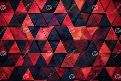 Abstract Geometric Triangle Pattern Background Design For Modern Art
