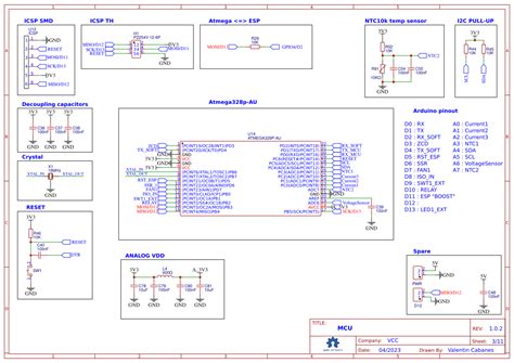 Atmega Pv Router V2 0 0 Routeur Solaire V2 0 0 Oshwlab