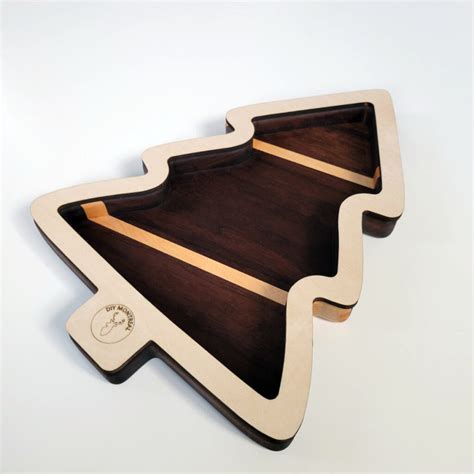 Christmas Tree Serving Tray Router Template Diy Montreal