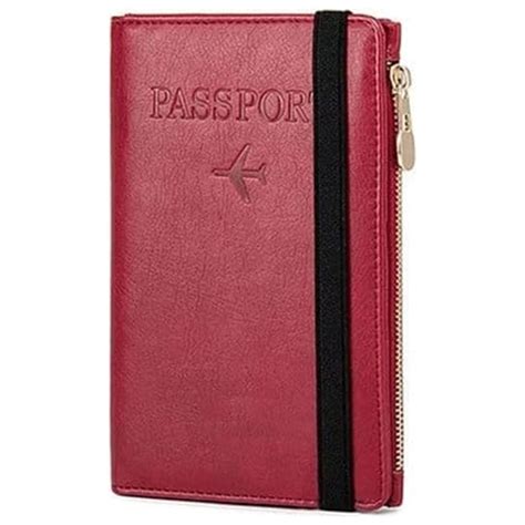 Hachum Xiangyin Leather Travel Multifunctional Passport Bag For Men And Women Document Clip