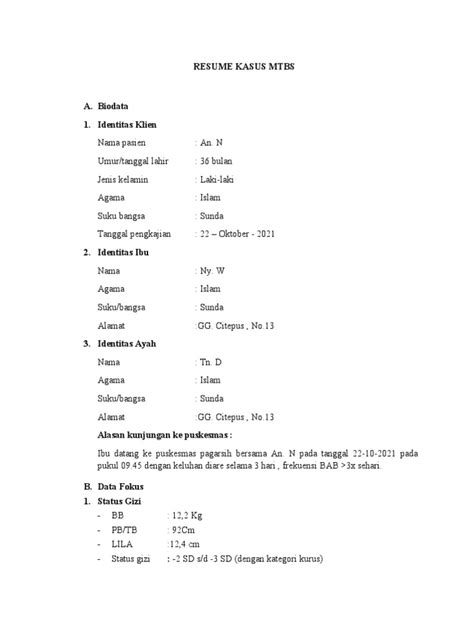 Kasus Mtbs Dan Mtbm Pdf