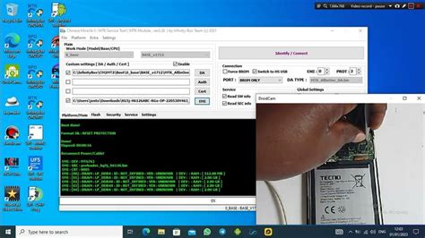 Bypass Tecno Spark C KG J FRP Flash Full Guide Using Test Points And Infinity CM Power