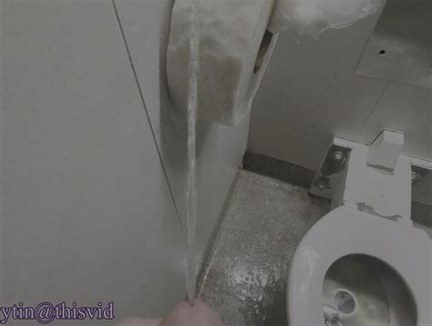 Very Busy Train Station Restroom TP Roll Soak ThisVid Com