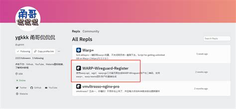 Andy的百宝箱 WARP超强脚本来自甬哥侃侃侃一键注册warp普通账户warp teams团队账户让你有用不完代理 完全免费VPN隐私性极强的VPN使用