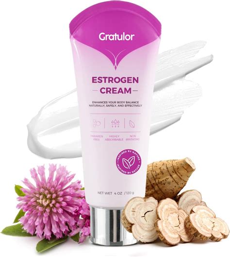 Estrogen Cream For Women Menopause Relief Natural