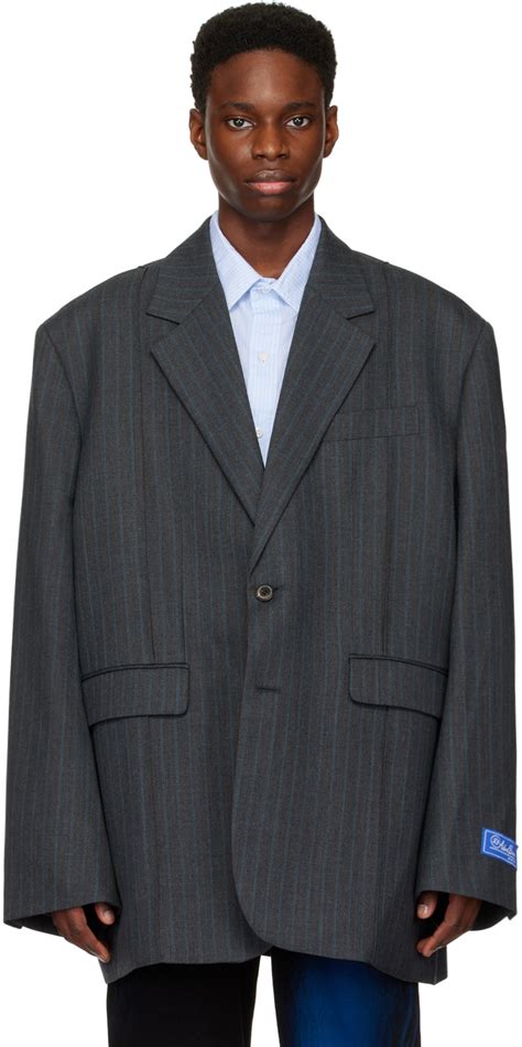 Ader Error Gray Keen Blazer Ssense Uk