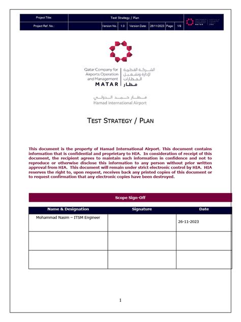 Manageengine Test Strategy And Plan Pdf Use Case Service Level
