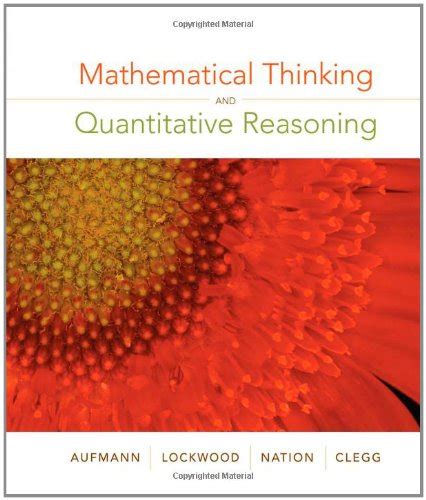 Solutions For Mathematical Thinking And Quantitative Reasoning 1st By Richard N Aufmann Joanne