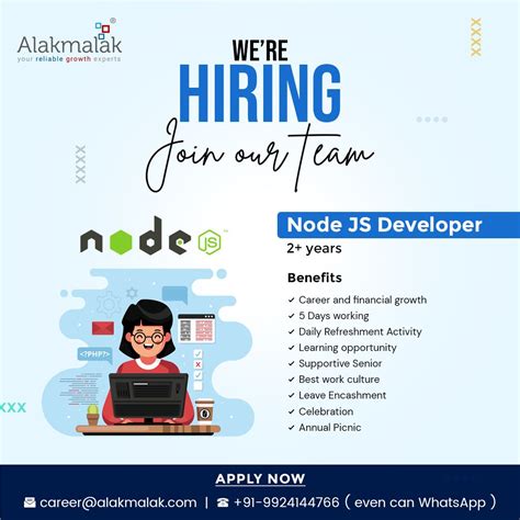 nidhi bhatt on linkedin nodejs nodejsdeveloper nodejsjobs seniordeveloper jobopening…