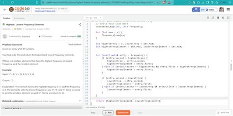 Mohammad Kavish On Linkedin Codingchallenge Ninjaslayground Day10 Problemsolving Hashmaps