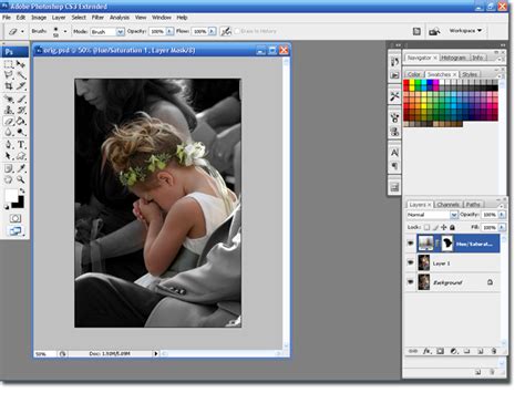 The Fabulous Brianna Nichole Spot Color Photoshop Tutorial