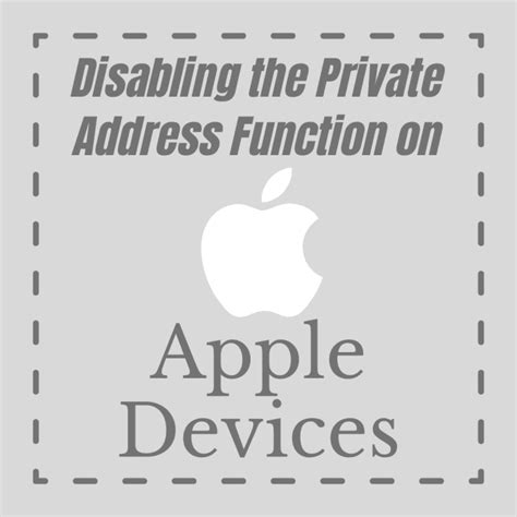 How To Turn Off Private Wi Fi Address On Macbook And Ios Devices Hubpages