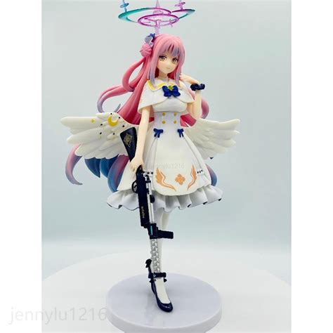 【手辦世界】擺件 動漫模型 遊戲公仔蔚藍檔案 狼師 聖園彌香 站姿 26cm 可換臉 Gk翻模 二次 模型 公仔 擺 蝦皮購物