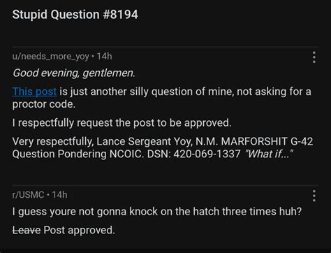 What Is The Most Extreme Length Youve Seen A Marine Go To Get A