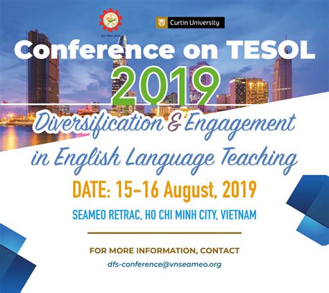 10th Annual International Conference On Tesol Seameo Retrac