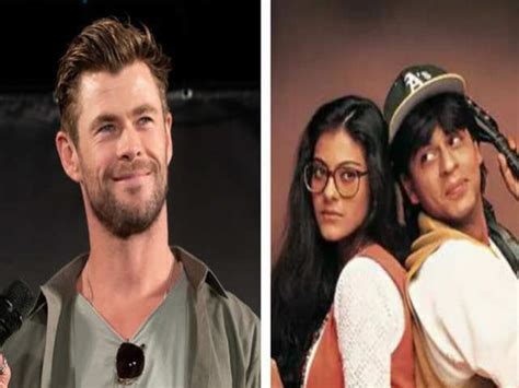 Hollywood Actor Chris Hemsworth Recites Shahrukh Khan Ddlj Dialogue